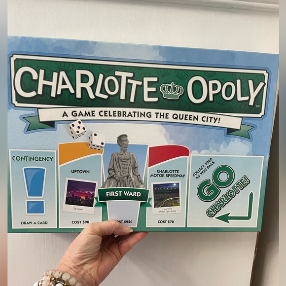 Games | Charlotteopoly A Game Celebrating The Queen City Like Monopoly ...